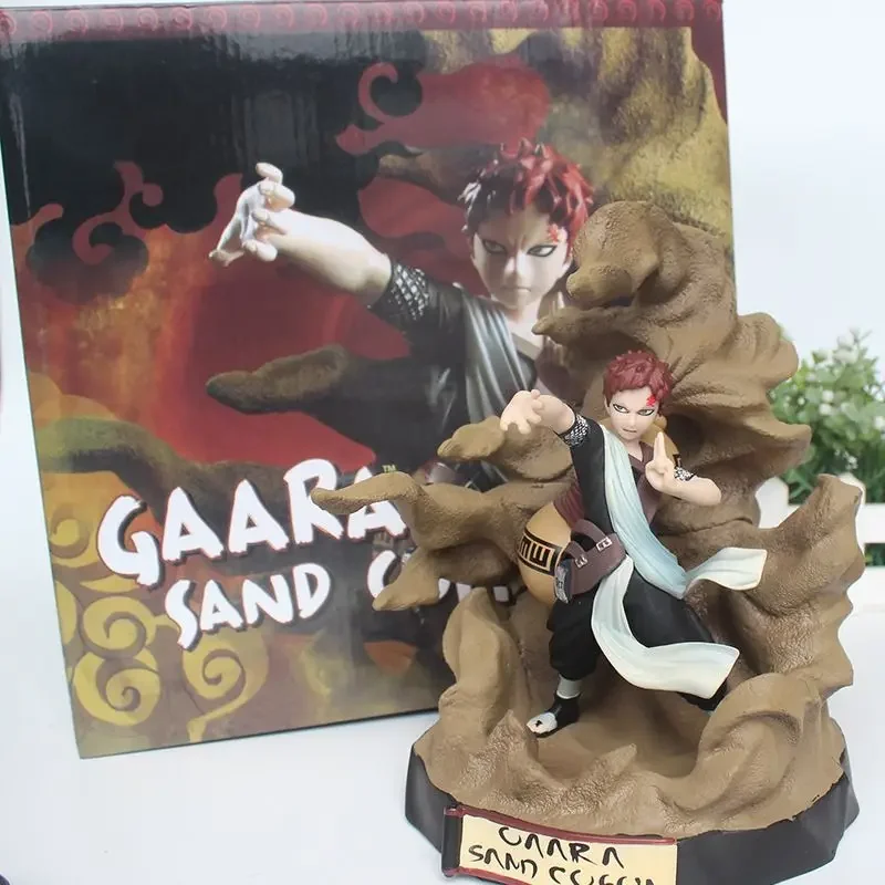 Anime Naruto Sabaku No Gaara Yondaime Kazekage Statue Collection Doll ...