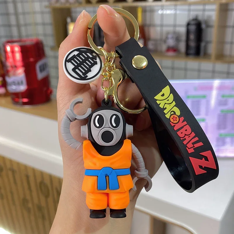 10cm Dragon Ball Goku Action Figure Key Chain Souvenir Pendant Toriyama ...